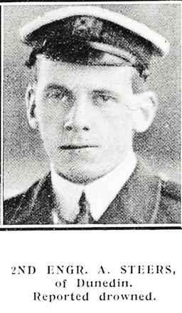 Arthur Steers - Online Cenotaph - Auckland War Memorial Museum