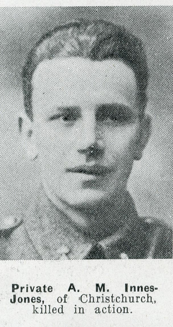 Alan Mervyn Innes-Jones - Online Cenotaph - Auckland War Memorial Museum