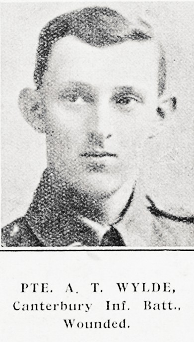 Arthur Thomas Wylde - Online Cenotaph - Auckland War Memorial Museum