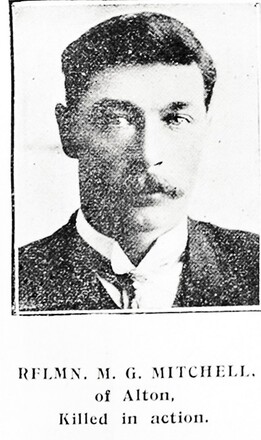 Matthew George Mitchell - Online Cenotaph - Auckland War Memorial Museum