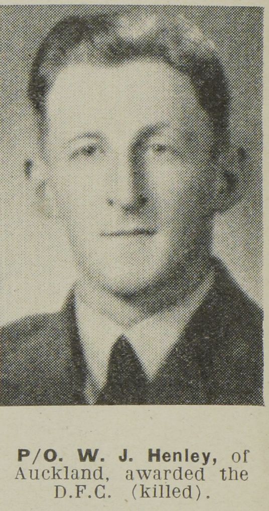 William John Henry Henley - Online Cenotaph - Auckland War Memorial Museum