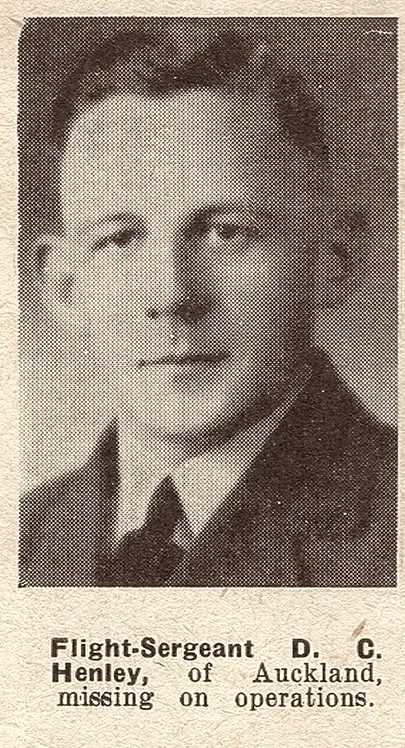 Douglas Charles Henley - Online Cenotaph - Auckland War Memorial Museum