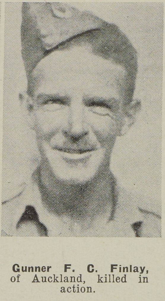 Frank Clifford Finlay - Online Cenotaph - Auckland War Memorial Museum