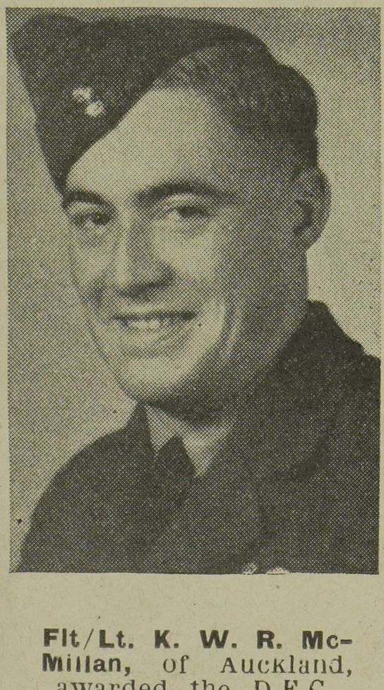 Kenneth William Roland McMillan - Online Cenotaph - Auckland War ...