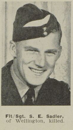 Sidney Ernest Sadler - Online Cenotaph - Auckland War Memorial Museum