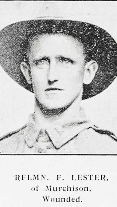 Frederick Lester - Online Cenotaph - Auckland War Memorial Museum
