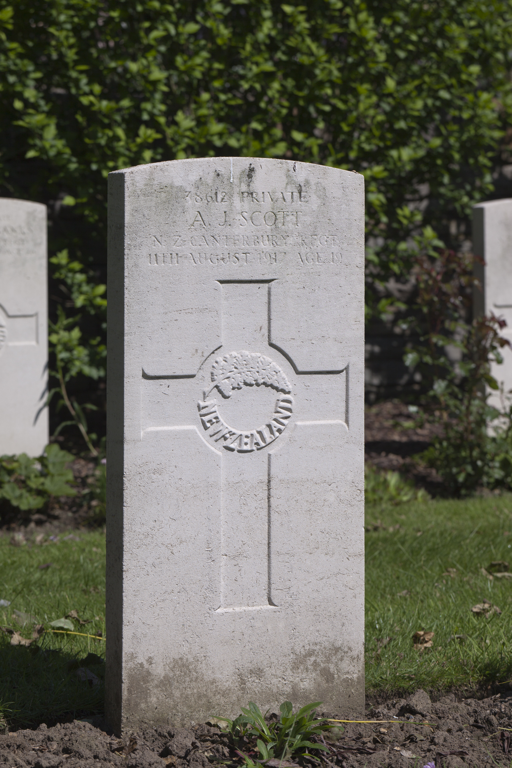 Alfred John Scott - Online Cenotaph - Auckland War Memorial Museum