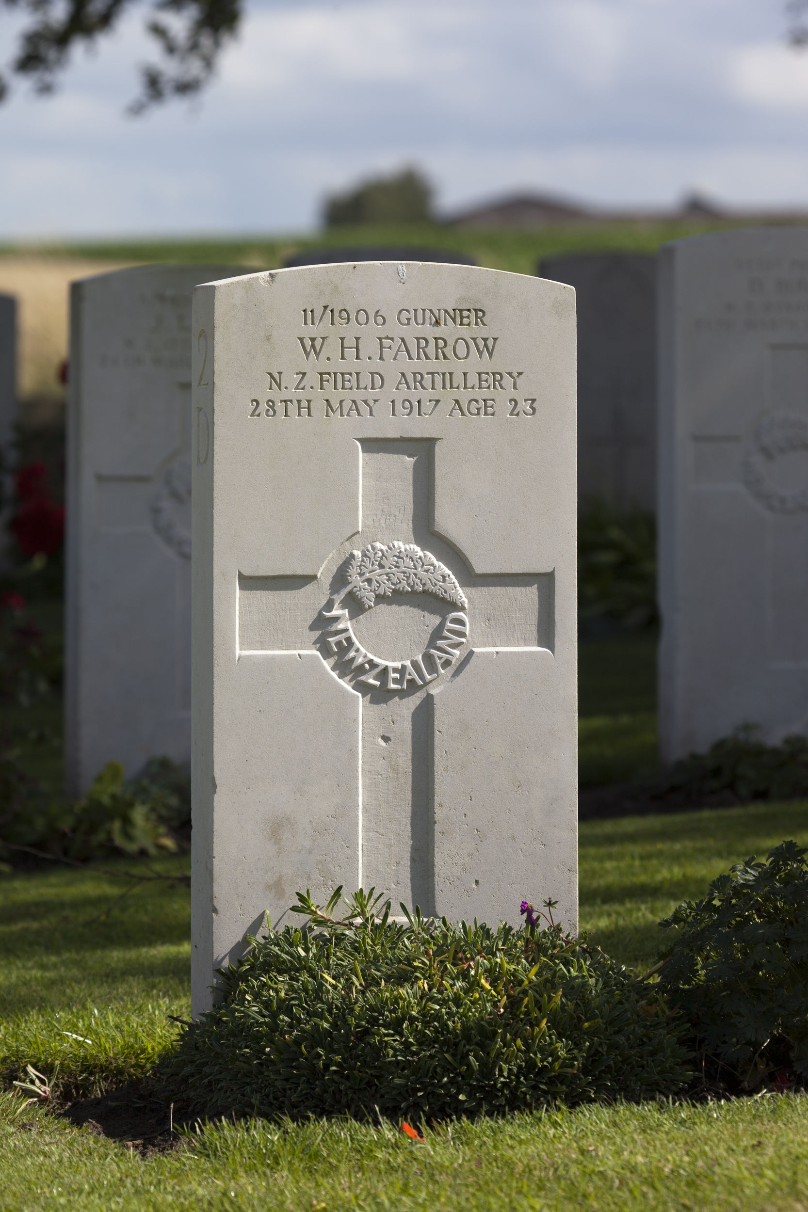 William Henry Farrow - Online Cenotaph - Auckland War Memorial Museum