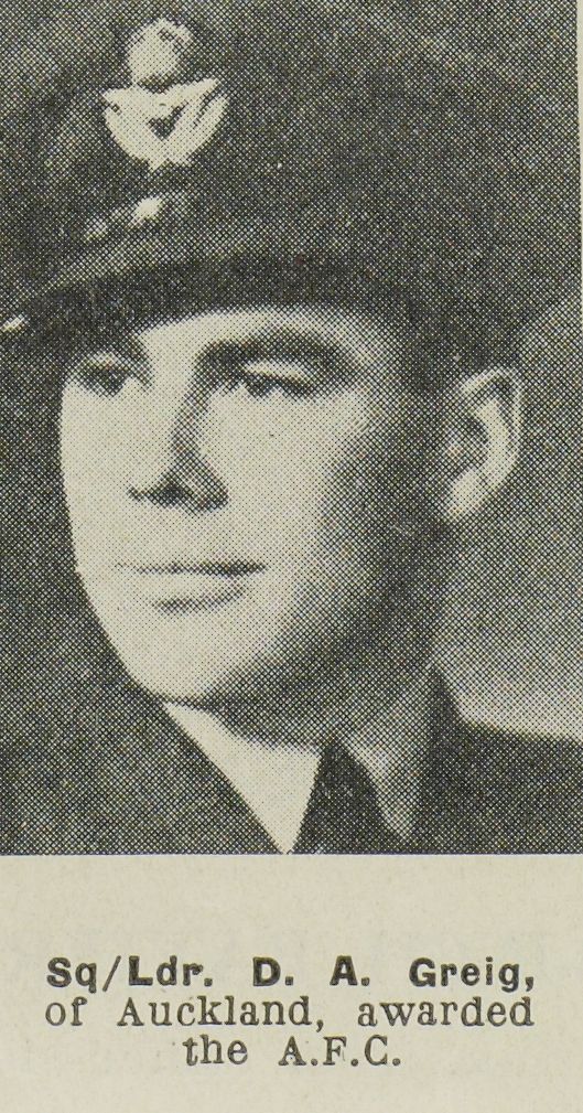 Douglas Alexander Greig - Online Cenotaph - Auckland War Memorial Museum