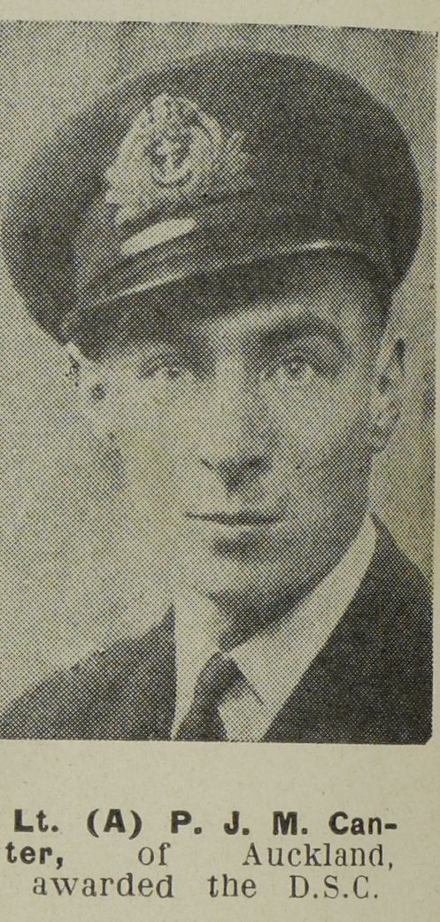 Patrick John Mortimer Canter - Online Cenotaph - Auckland War Memorial ...