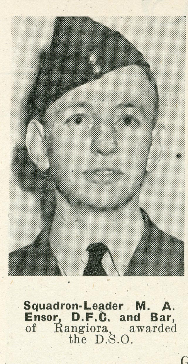 Maechel Anthony Ensor - Online Cenotaph - Auckland War Memorial Museum