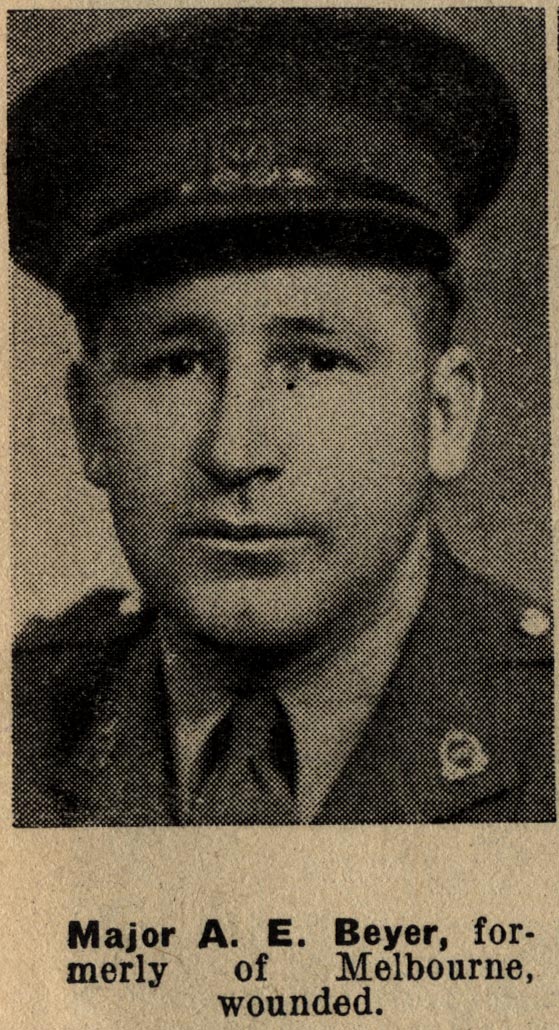 Andrew Edgar Beyer - Online Cenotaph - Auckland War Memorial Museum