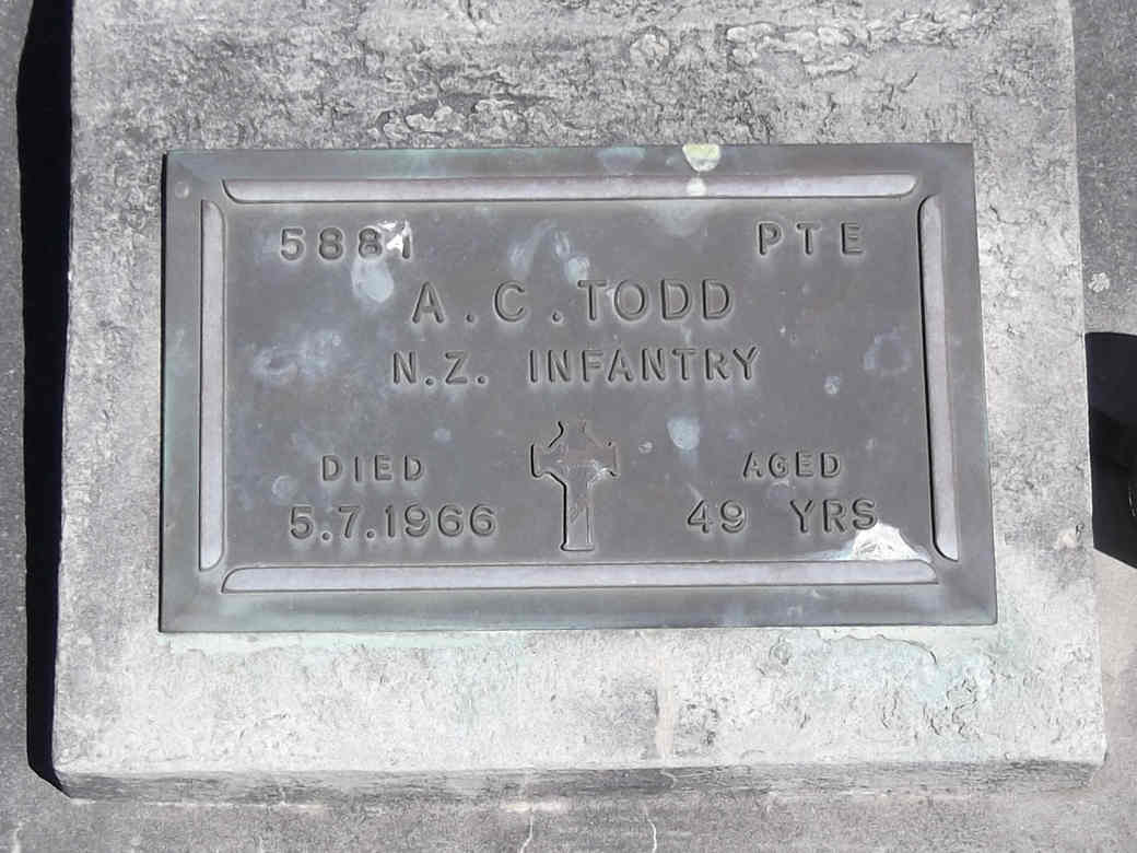 Alan Crighton Todd - Online Cenotaph - Auckland War Memorial Museum