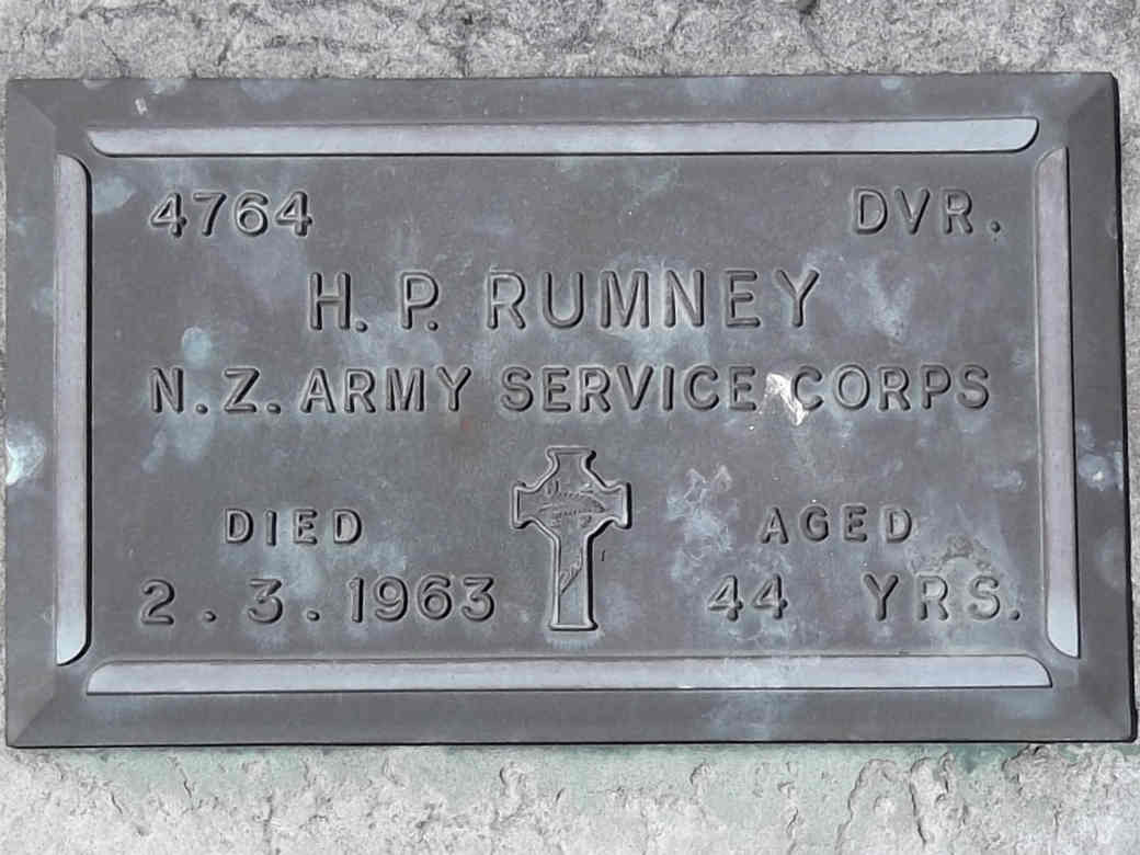 Harold Patrick Rumney - Online Cenotaph - Auckland War Memorial Museum