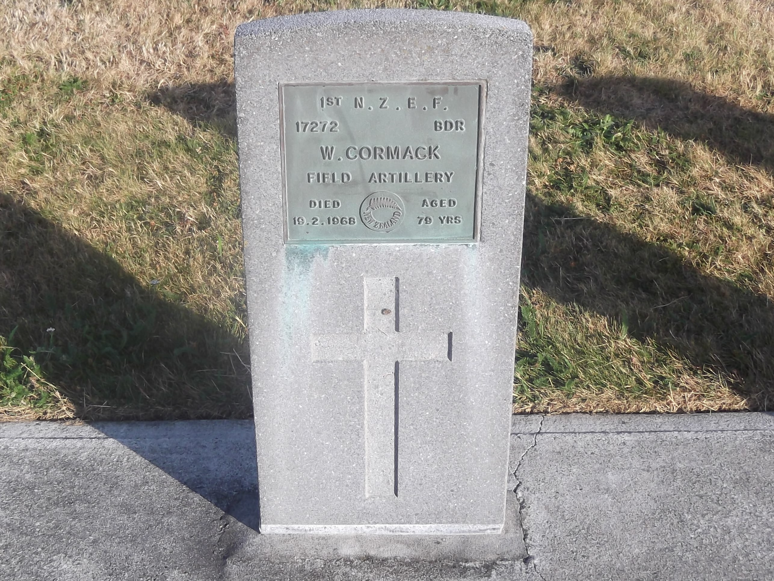 William Cormack - Online Cenotaph - Auckland War Memorial Museum