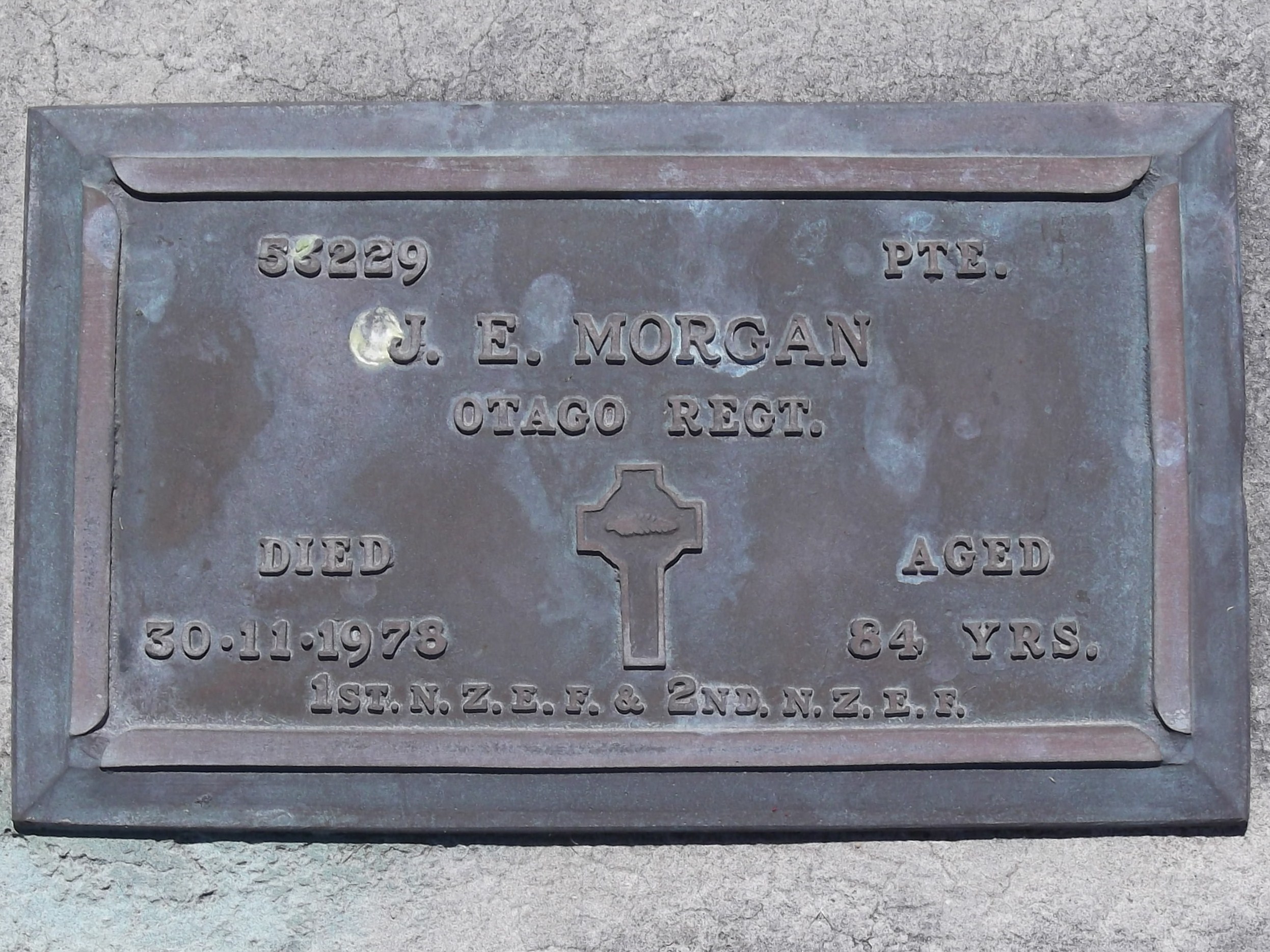 James Edward Morgan - Online Cenotaph - Auckland War Memorial Museum