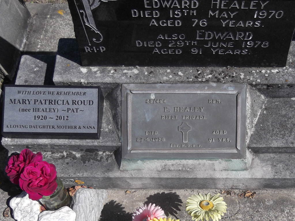 Edward Healey - Online Cenotaph - Auckland War Memorial Museum